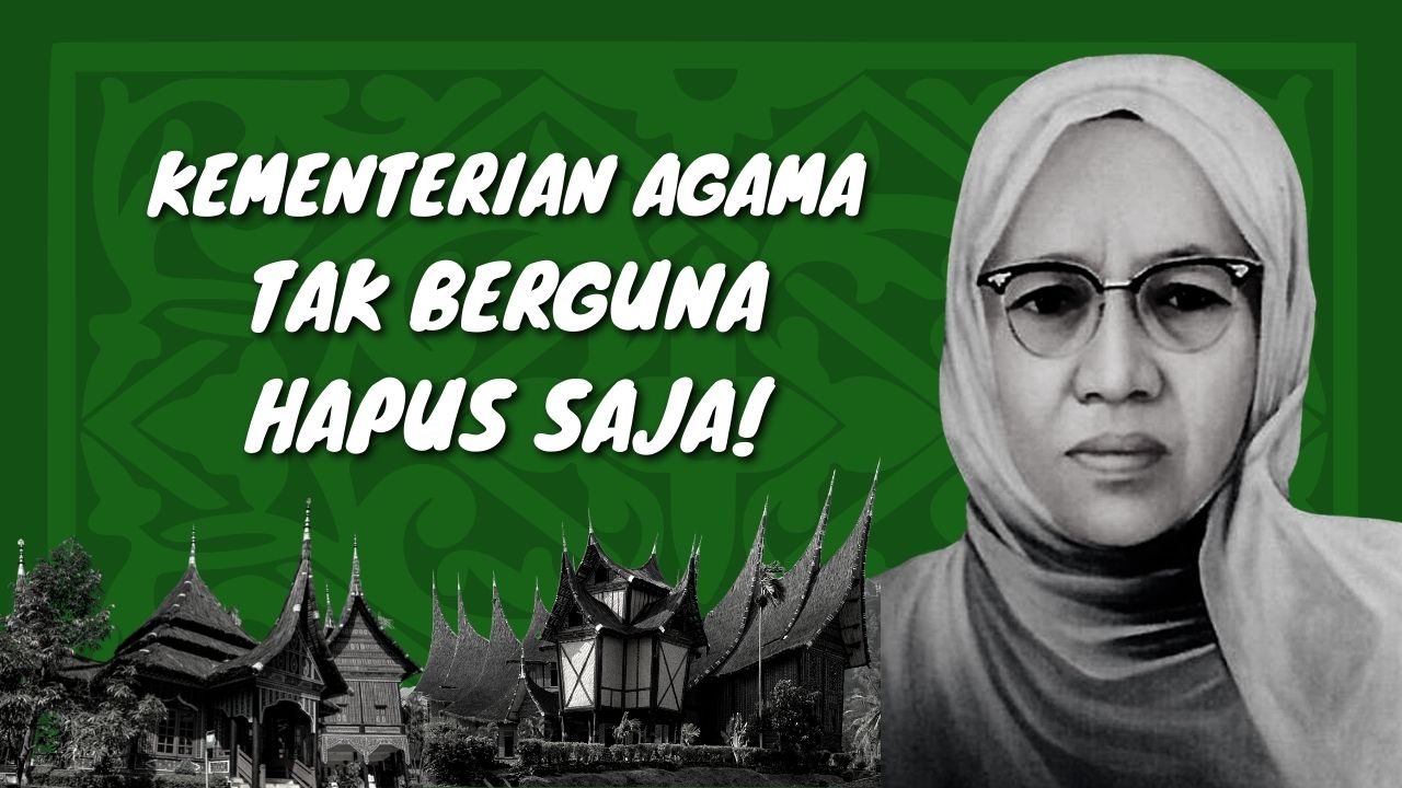 Rasuna Said: Kementerian Agama Tak Berguna, Hapus Saja