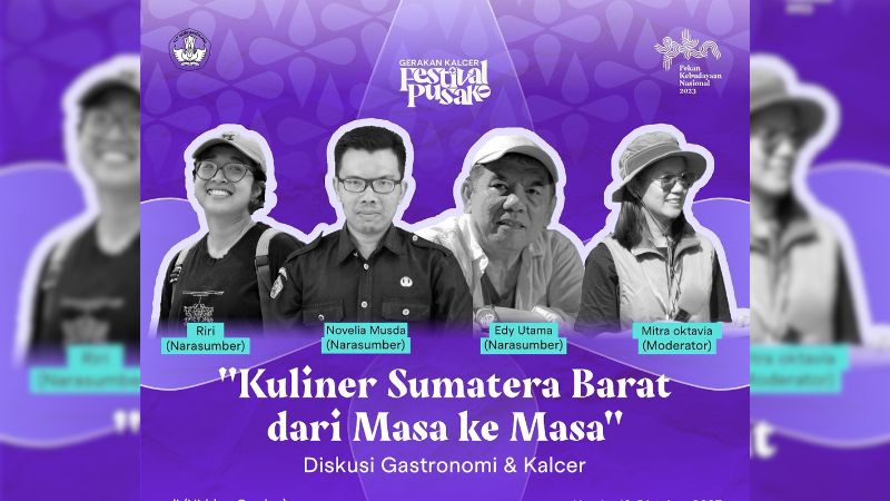Festival Pusako 2023 Bentangkan Pameran dan Diskusi Gastronomi Sumbar
